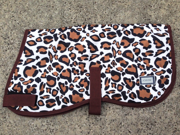 AXIOM 1800D LEOPARD WATERPROOF WARM DOG COAT - Ridelo Saddlery